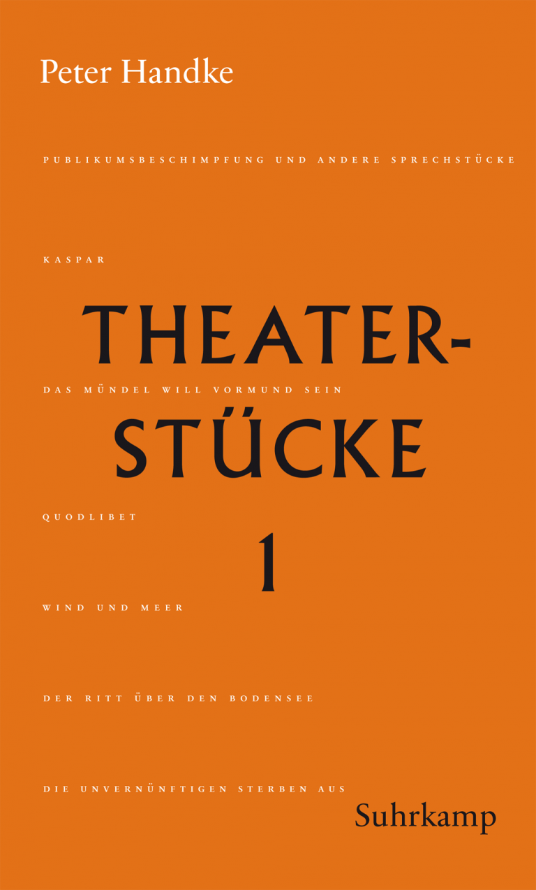 Werkgruppe 1 - Die Peter Handke Bibliothek